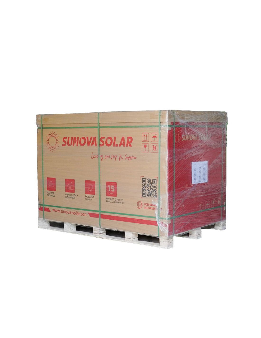 Pallet - 36 paneles Sunova 460w